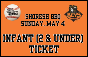 BBQ @ Keys Infant (2 & under) Ticket – Shoresh